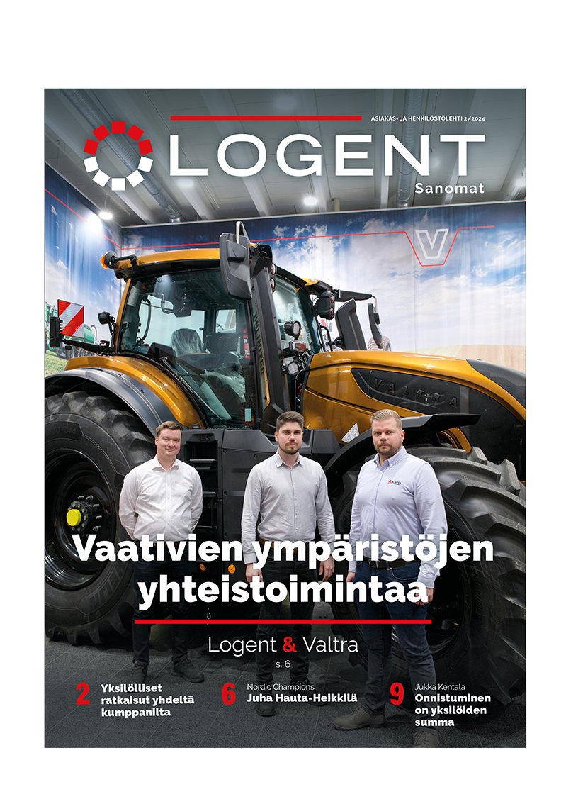 Logent Sanomat 2/2024 on ilmestynyt - Logent